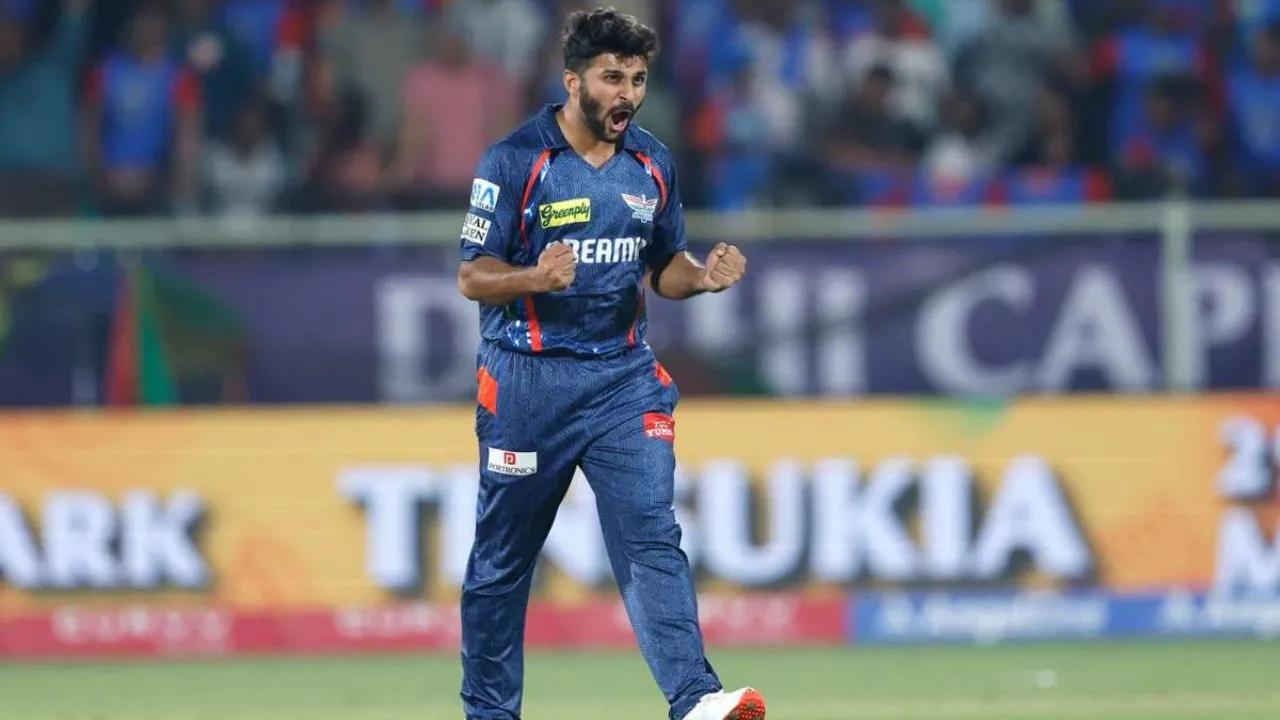 IPL 2025: Shardul Thakur records his best bowling figures in IPL career